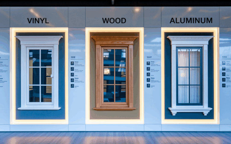 Vinyl vs Wood vs Aluminum Windows | How to Choose?